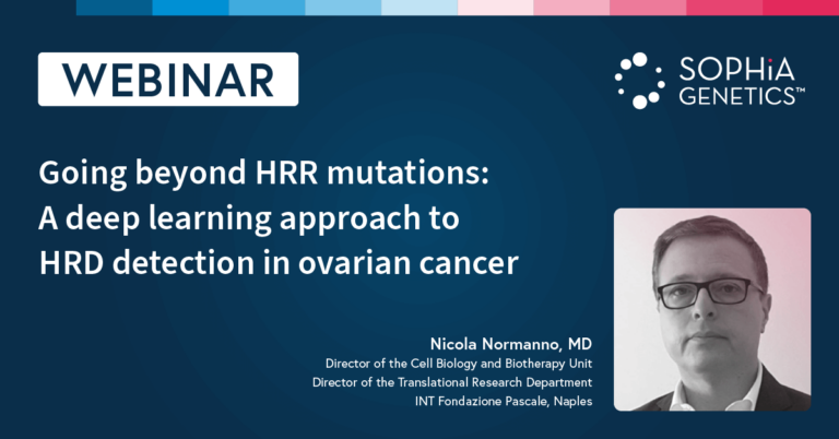Going beyond HRR mutations: A deep-learning approach on HRD detection in ovarian cancer - SOPHiA ...